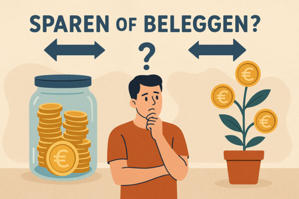 Wat past bij jou: sparen of beleggen? - Budget Tips